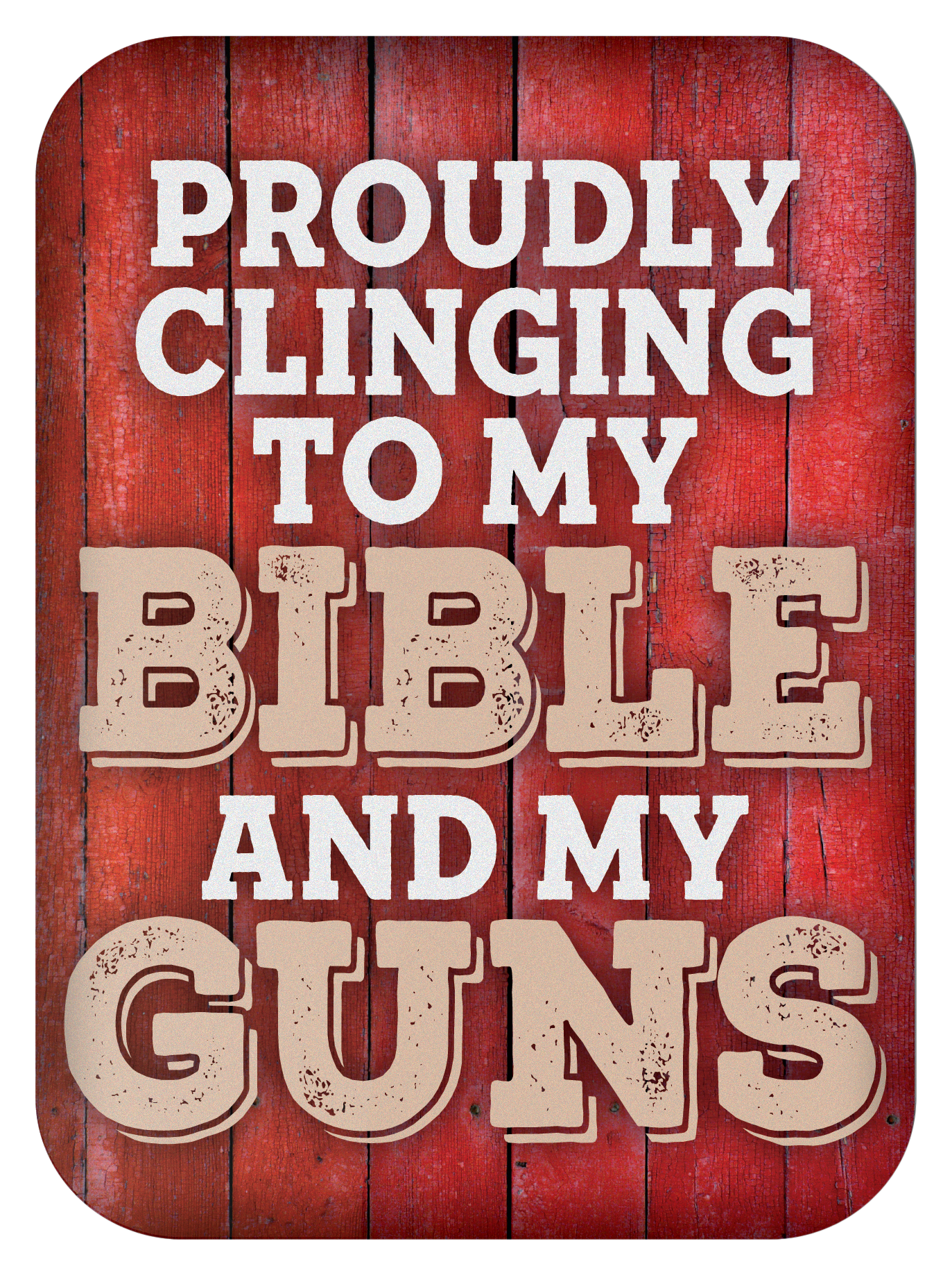Everyone Loves Buttons Bible and My Guns Souvenir Magnet | Bass Pro Shops